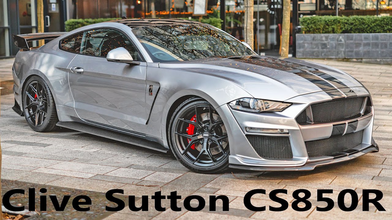 Clive Sutton CS850R track tuned power mad Mustang - YouTube