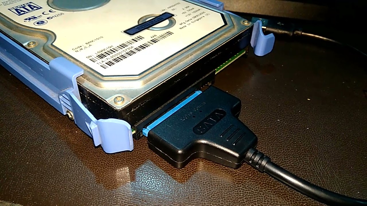 HOW TO CONNECT EXTERNAL HDD SATA TO USB 3 USING VLI Product String ...