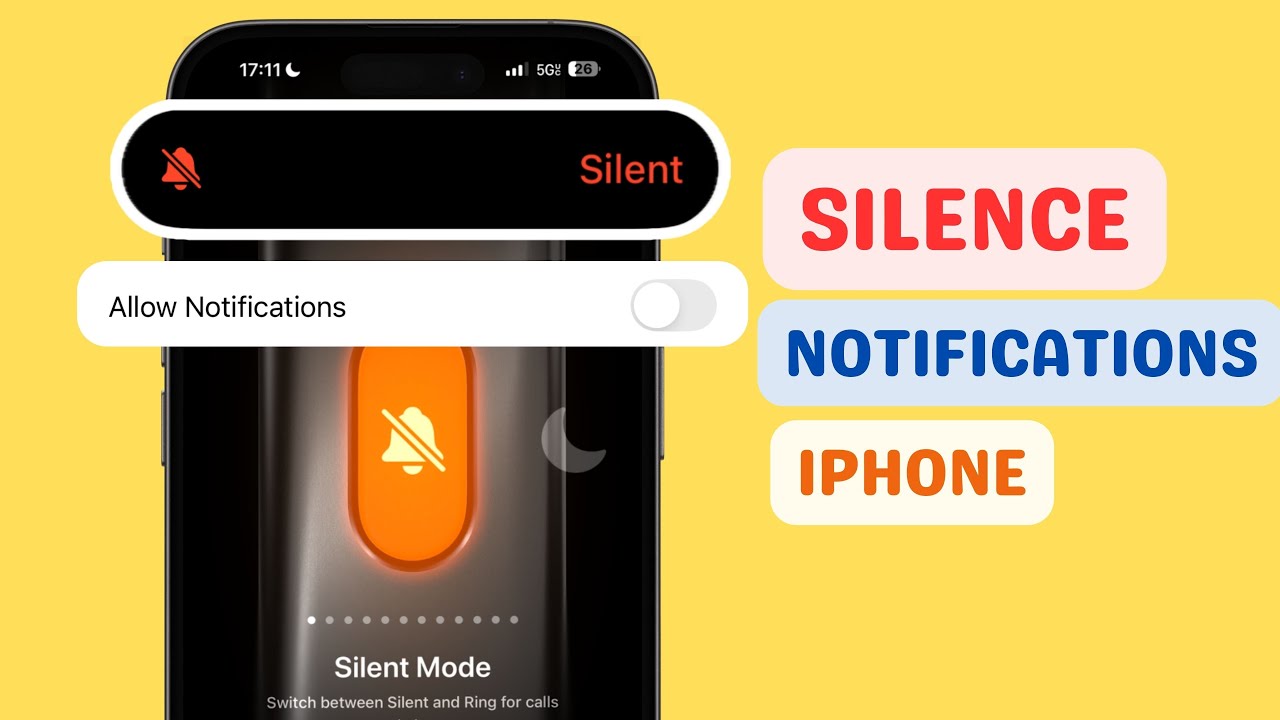 How to Silence Notifications on an iPhone | Quick and Easy Guide 2025 ...