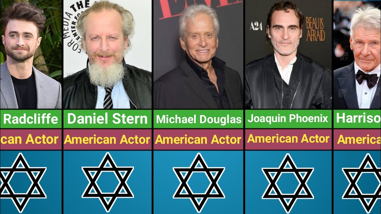 Senior Jewish Actors in Hollywood Revealed - YouTube