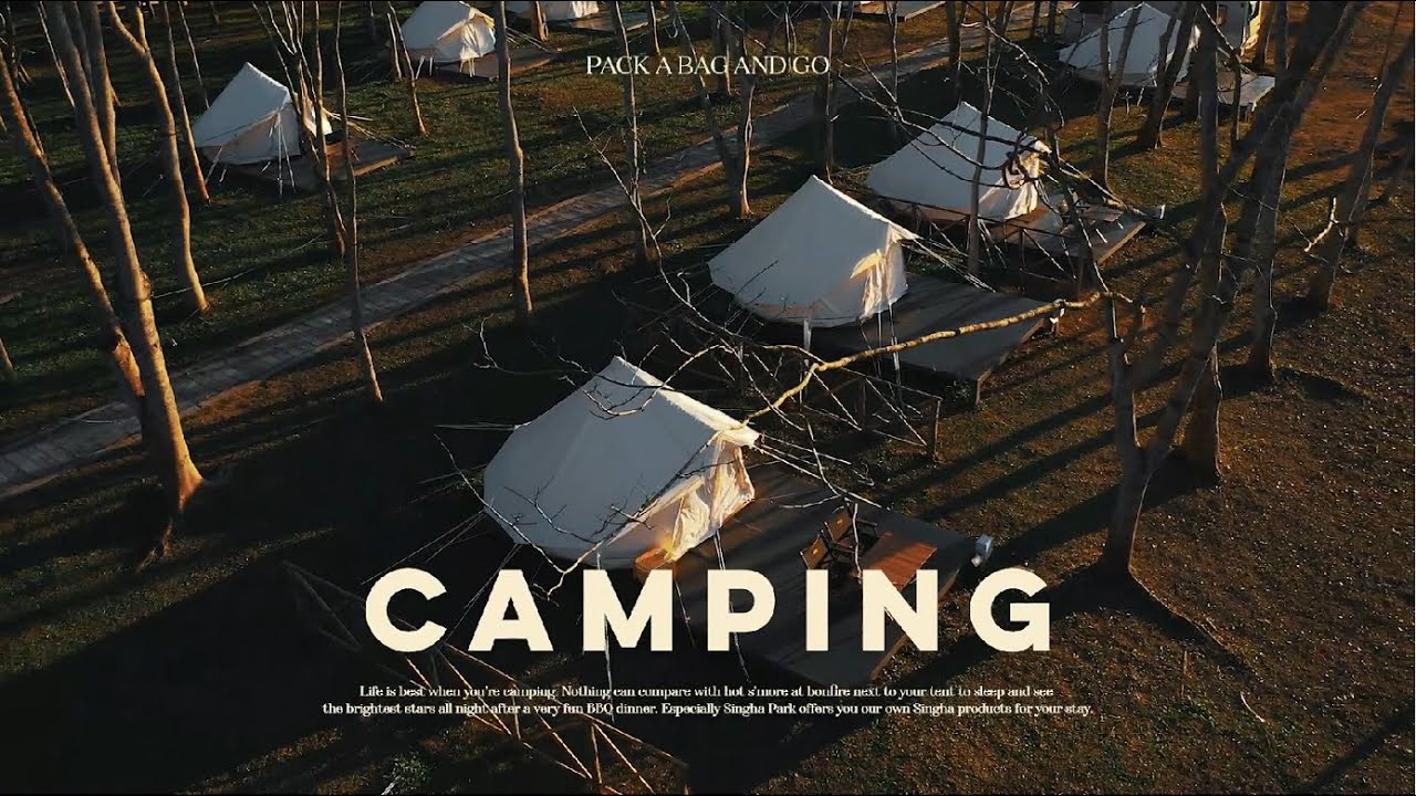 Singha Park Chiang Rai : Camping - YouTube