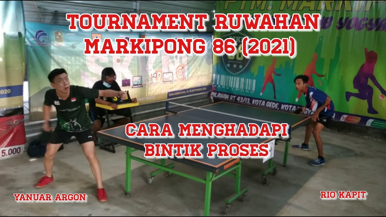 Yanuar Argon vs Rio Kapit II Tournament Pingpong Ruwahan MKP 86 - YouTube