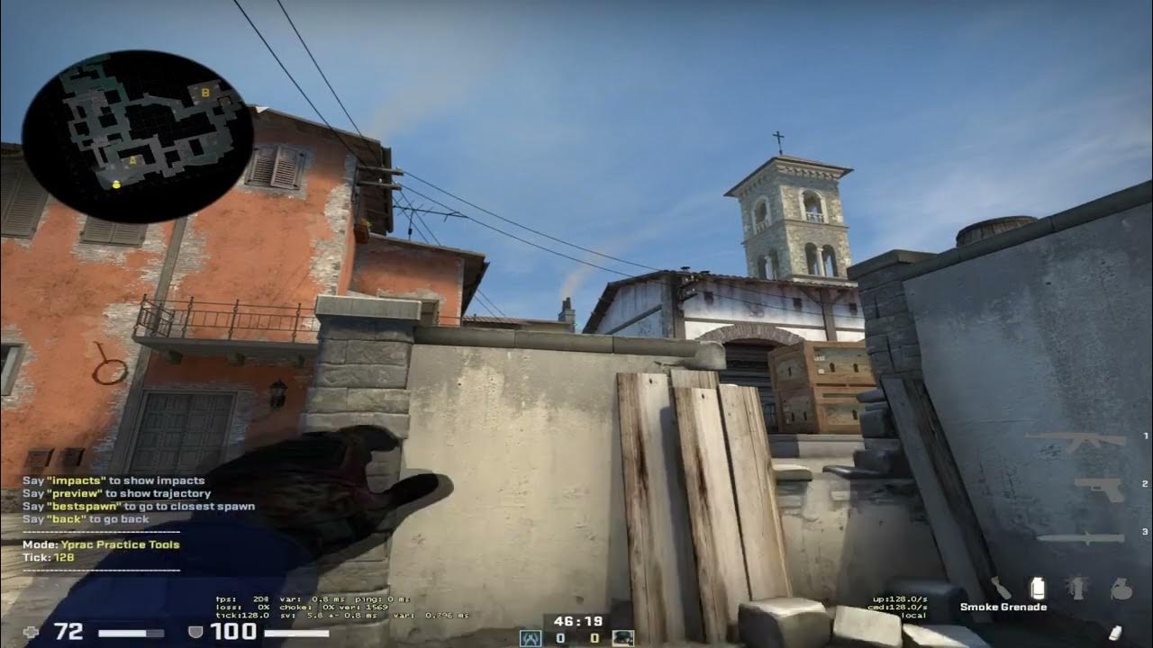 [Inferno-CSGO] Smoking Middle from Pit. - YouTube
