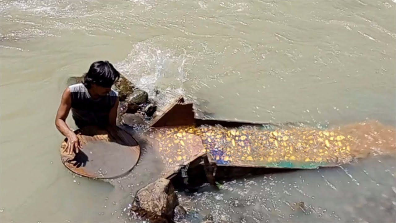 INI METODE TERBARU,,MENYARING EMAS SECARA MANUAL~TANPA HARUS MESIN ...