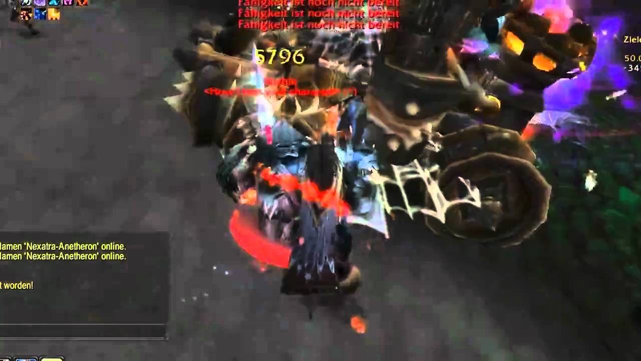 WoW Cataclysm Fury Warrior Clicker -- SICK DAMAGE - YouTube