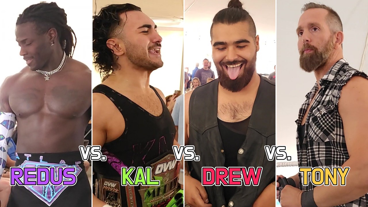 Kal Herro vs. Hernandez vs. Tony Gunn vs. Redus / Fatal-4-Way / OVW ...