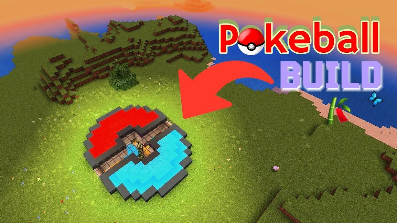 ‼️Ops Pokeball in Minecraft game build in Minecraft - YouTube