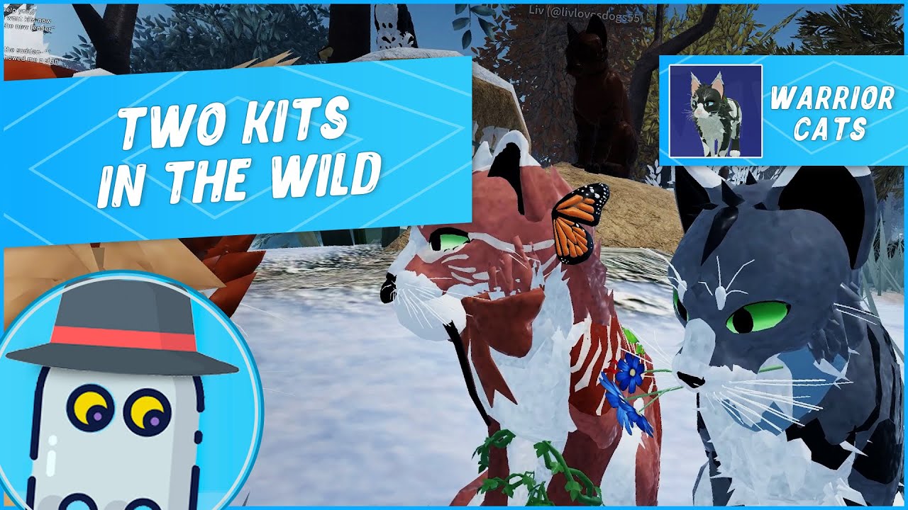 Two Kits in the Wild ⚔ Warrior Cats Ultimate Edition 🐈 Roblox 🐈 2023 👸 ...