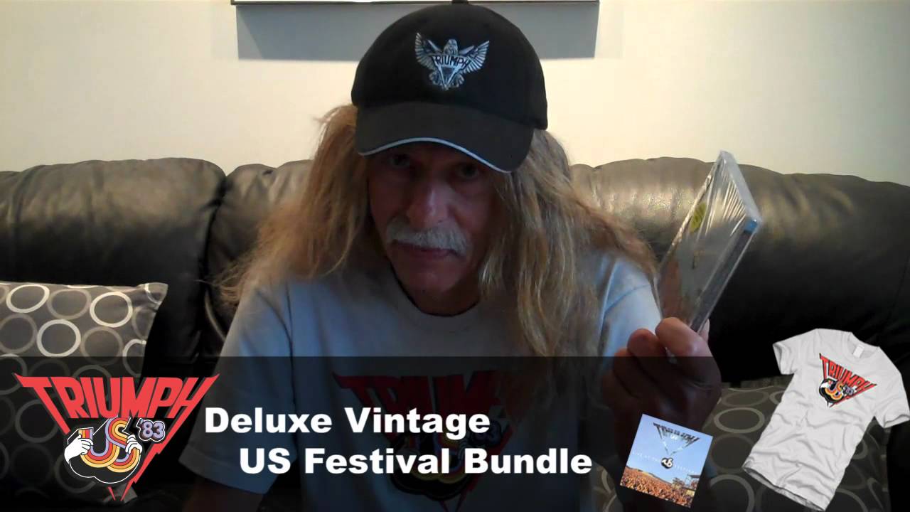 TRIUMPH US Festival 1983 - DELUXE Merch Bundle [Exclusive to ...