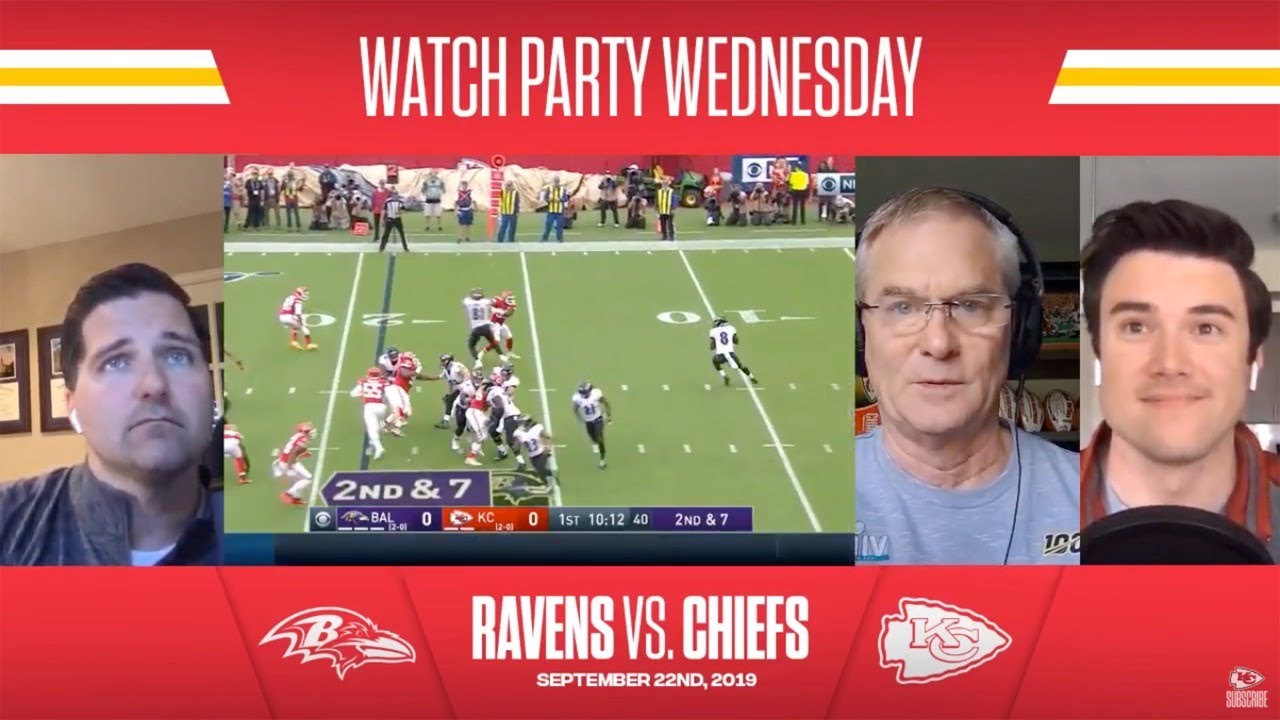 2019 Week 3: Ravens at Chiefs | Watch Party Wednesday - YouTube