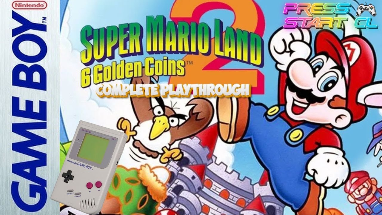 Rejugando Clásicos: Super Mario Land 2 DX (1992) | Game Boy | Complete ...