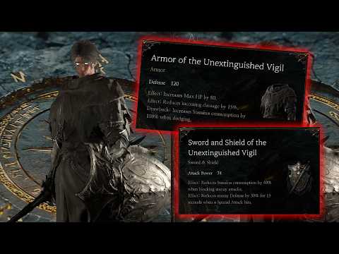 How To Unlock The Unextinguished Vigil Armor Set & Weapons l The Relic First Guardian Guide