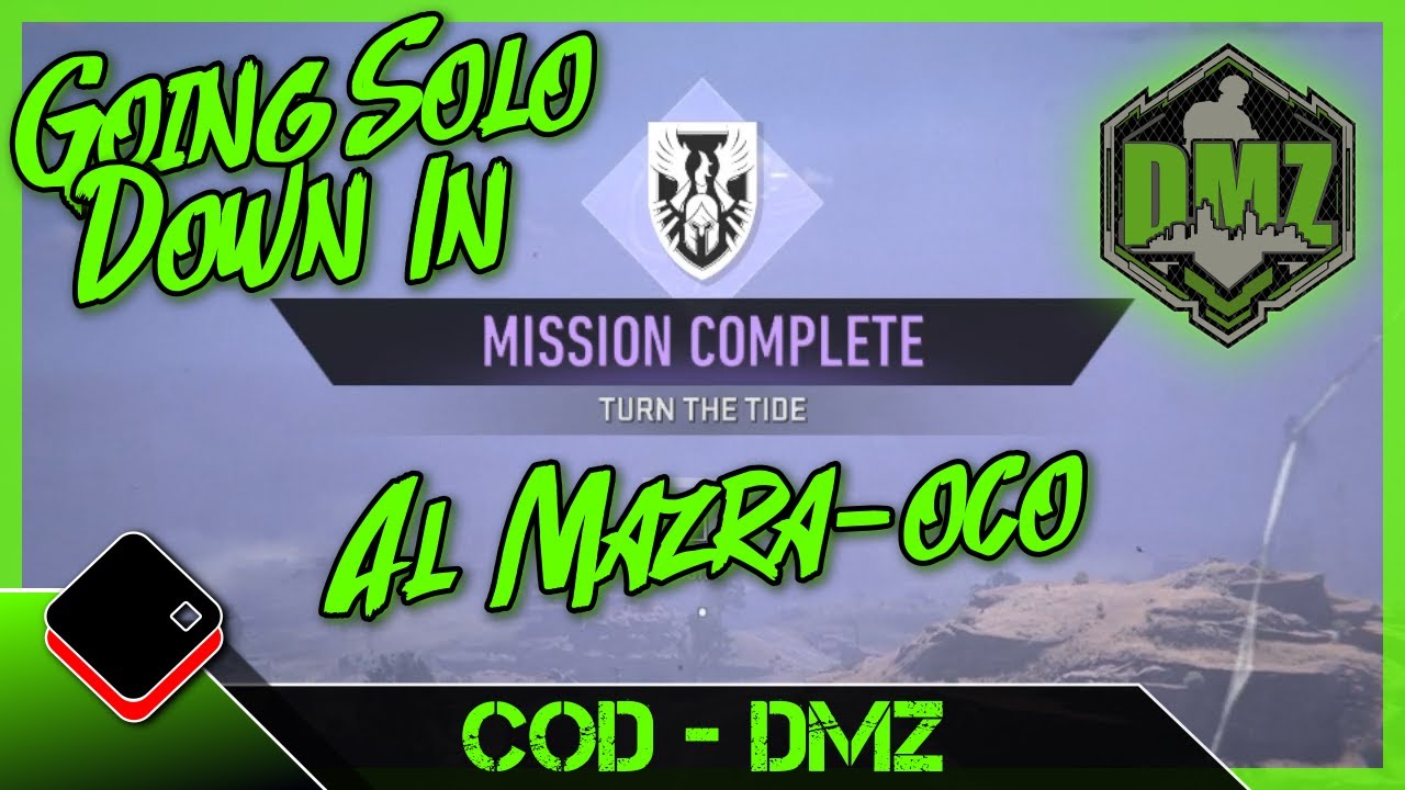 DMZ - How To Complete PHALANX Turn The Tide Mission SOLO | GAMEPLAY ...
