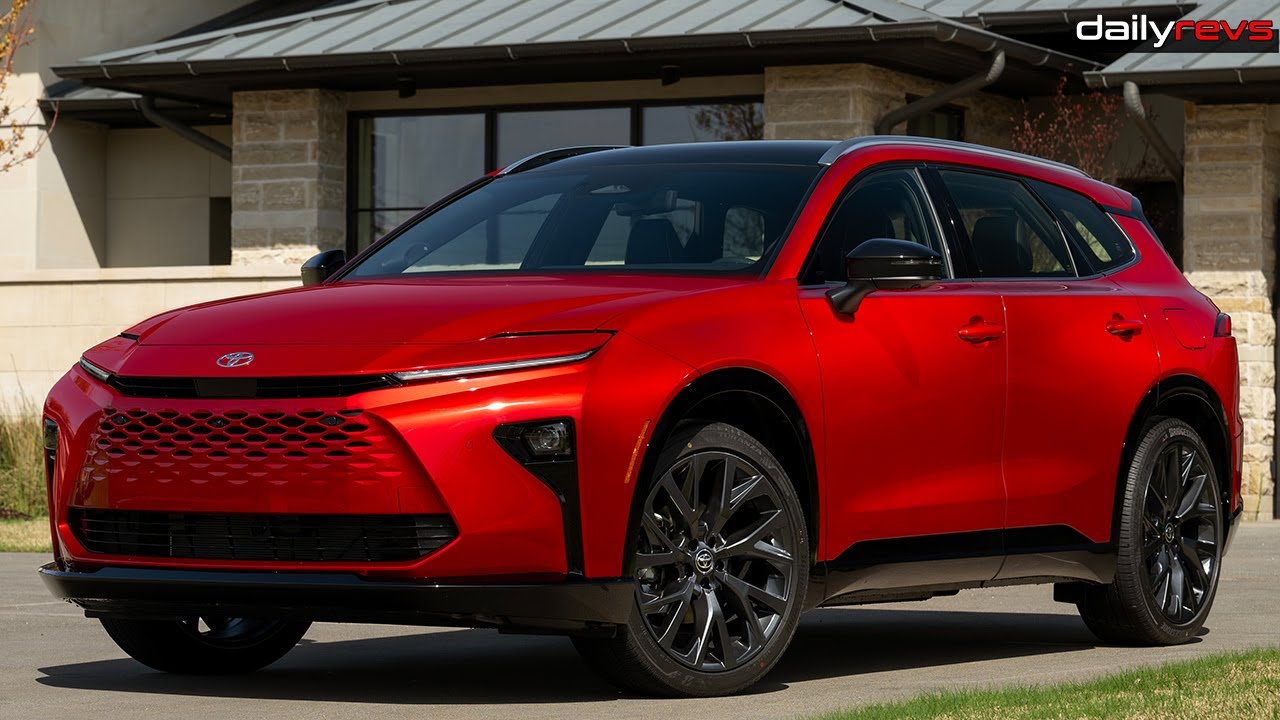 2025 Toyota Crown Signia Limited | Finish Line Red | Exterior Design ...