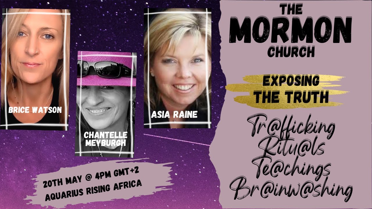 EXPOSING THE TRUTH on THE MORMON CHURCH ... with ASIA RAINE & BRICE ...