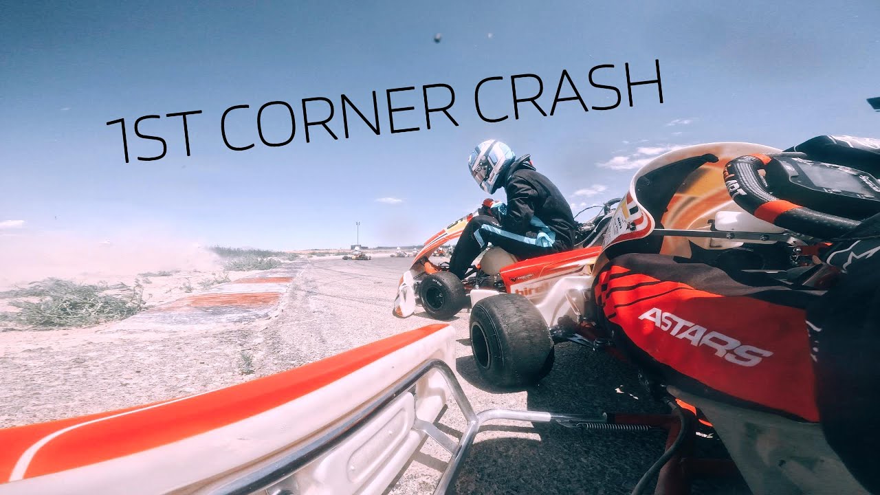 1st Corner CRASH - YouTube