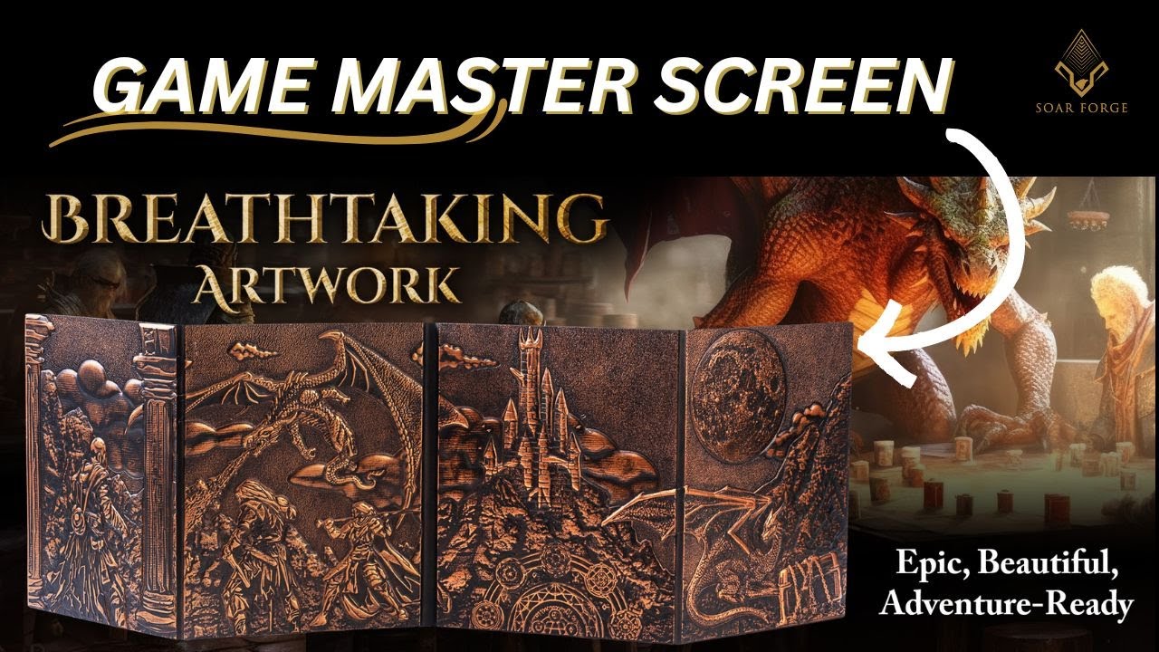 Soar Forge DM Screen - Perfect for Game Masters! - YouTube