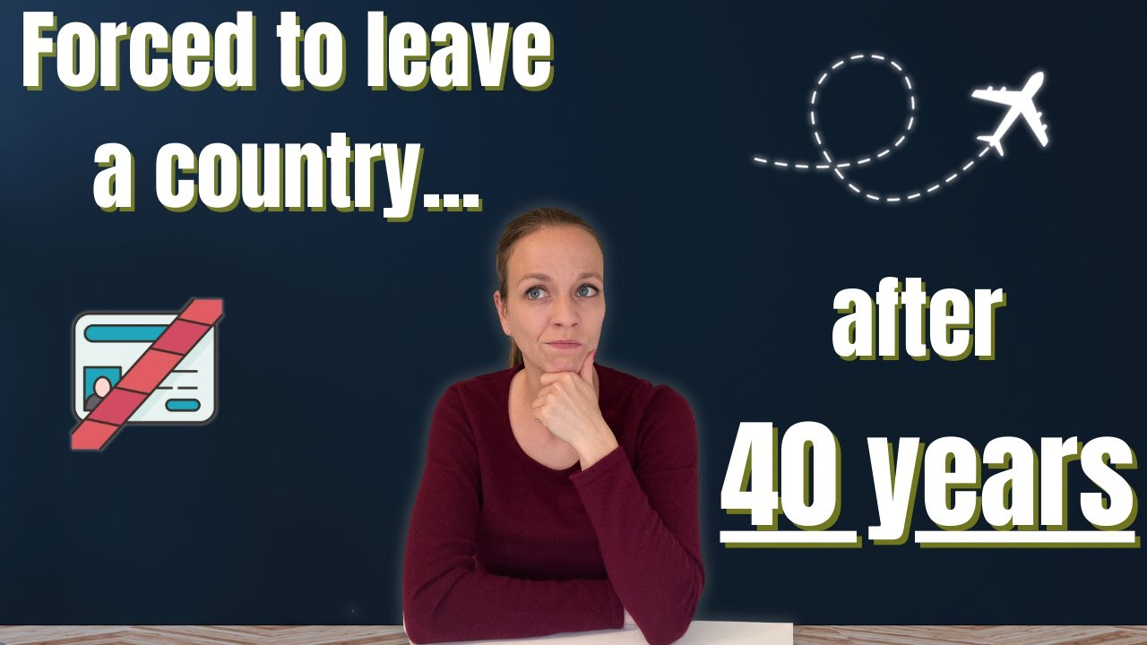 Forced to leave a country after 40 years - YouTube