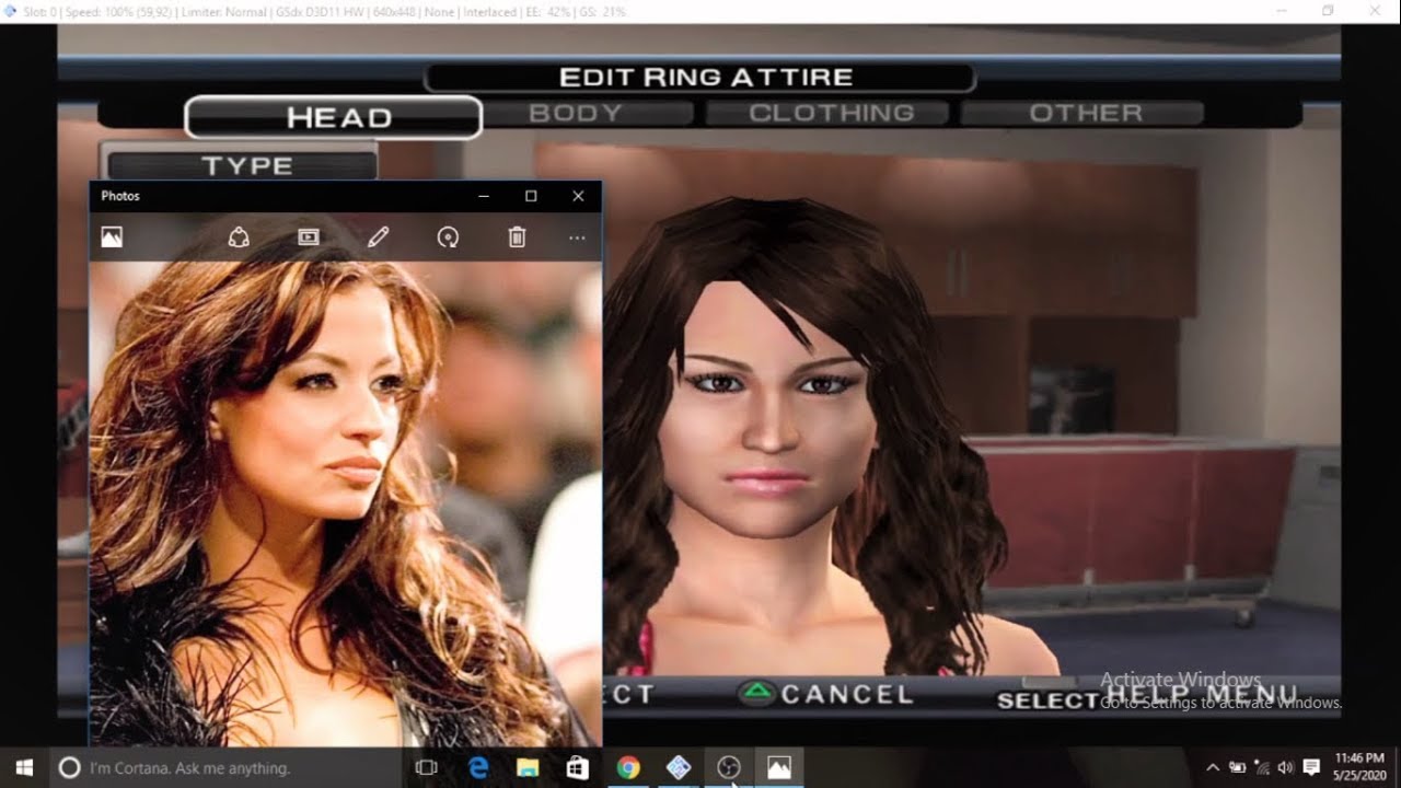 WWE SVR 2011 caws - How I paint Candice Michelle - Create a Diva - YouTube