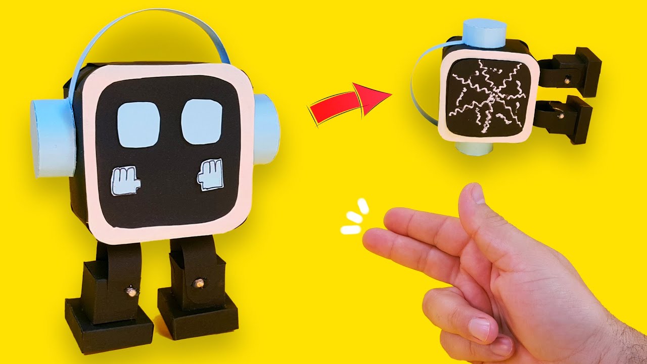 How to make EMO from Paper. Easy Paper Craft - YouTube