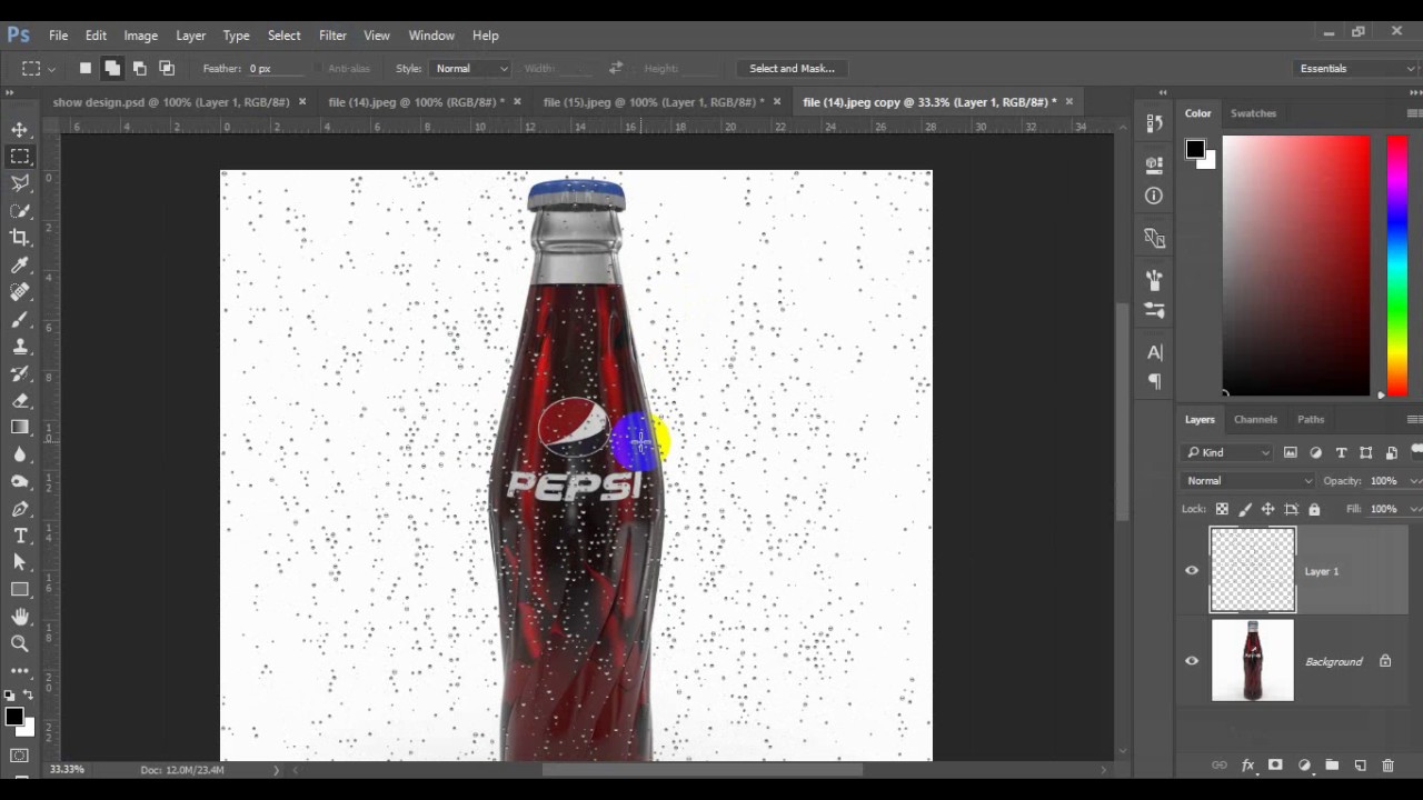 How to create Realistic Sweating Photoshop Bangla tutorial - YouTube