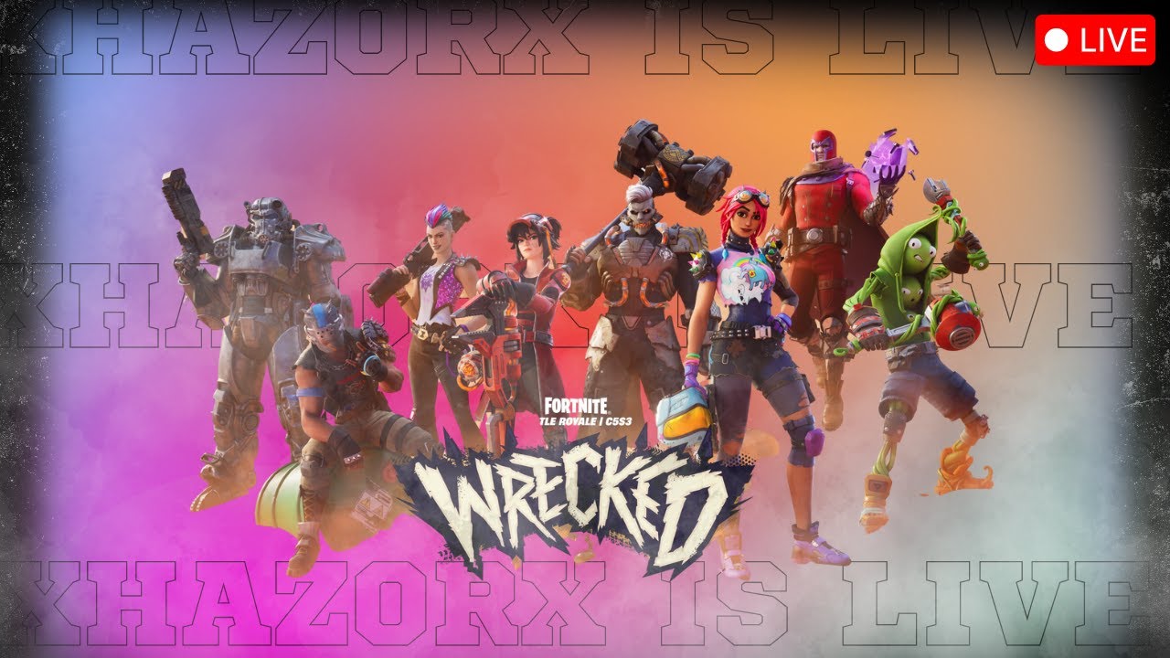 Fortnite Wrecked Live Stream - YouTube