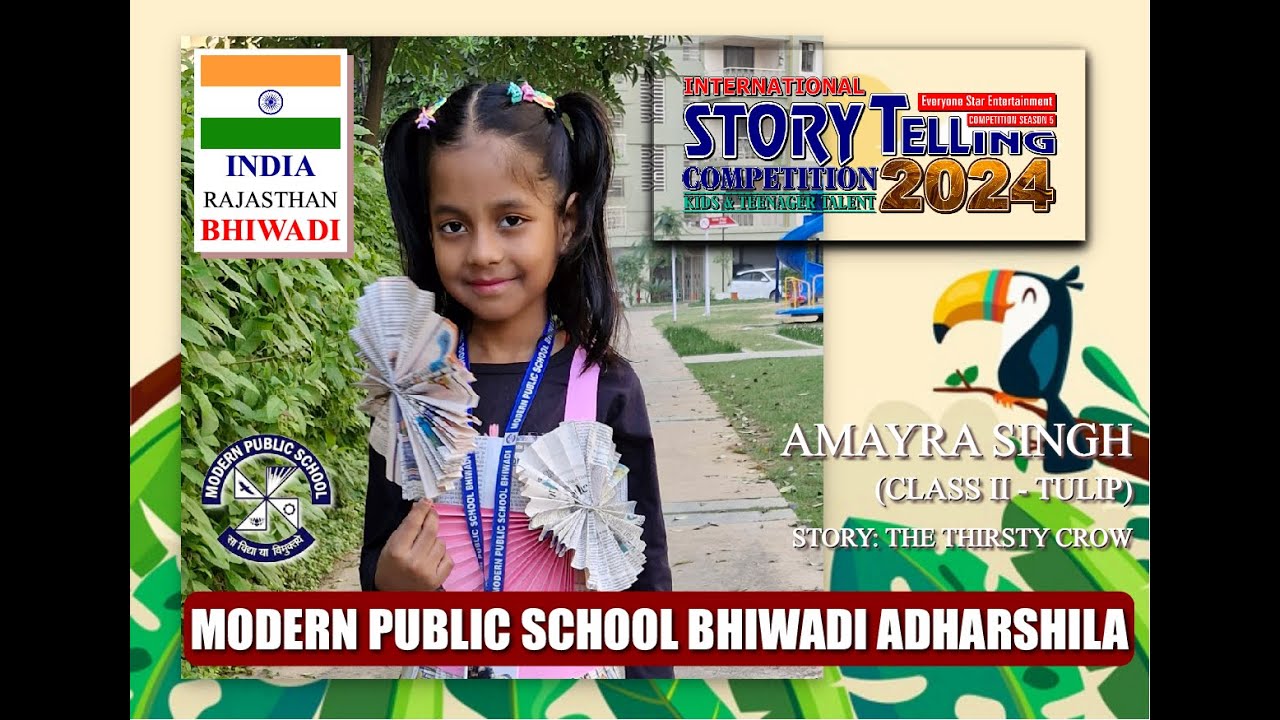 The Thirsty Crow | Storyteller - Amayra Singh | Supervisor - Amita ...