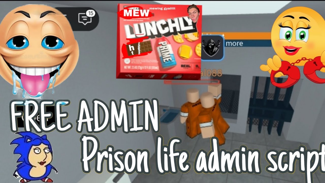 This is the best prison life admin script Iin 2025! 😜🥰😍 - YouTube