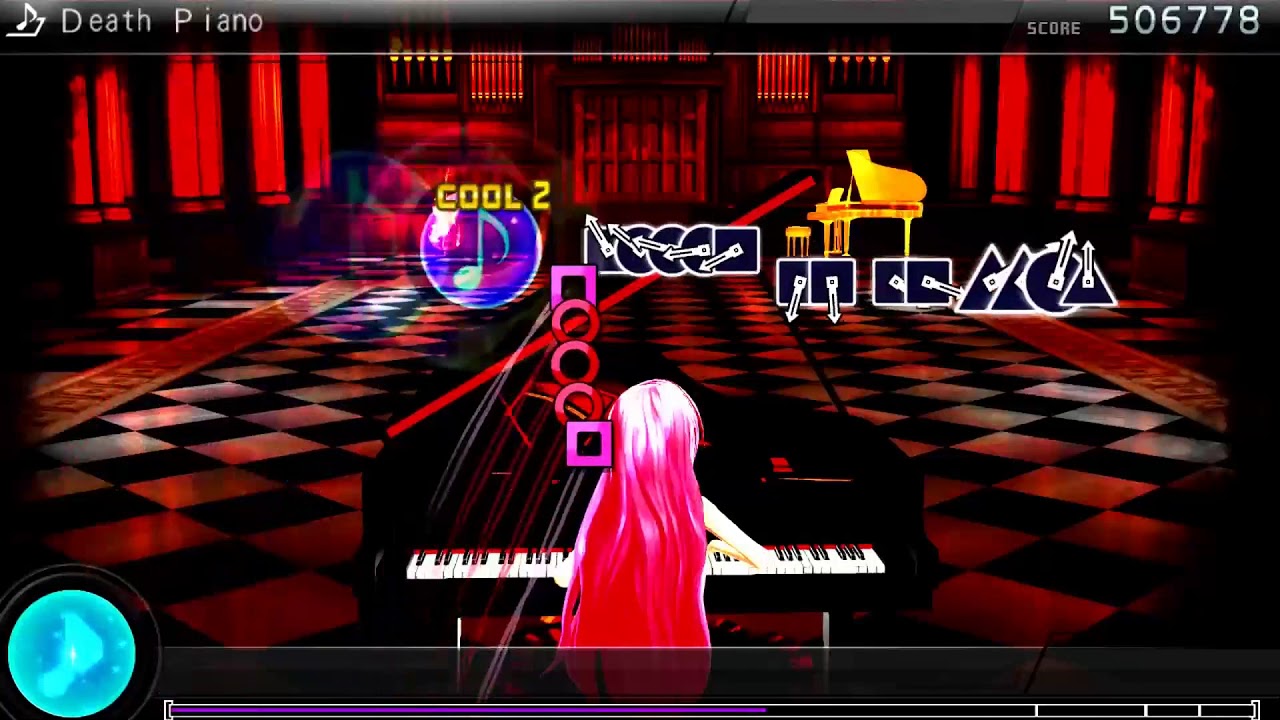 Death piano | Standard【Project Diva F2nd JP Edit】 - YouTube