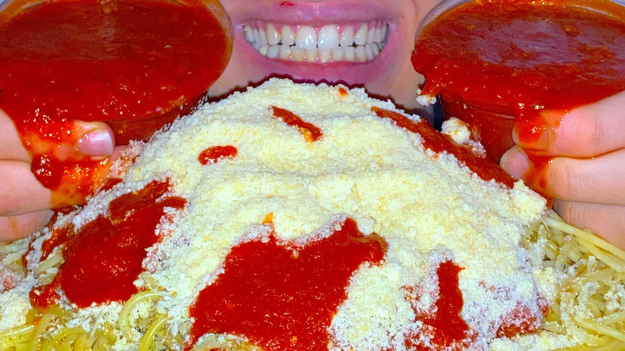 endless pasta buffet DEAL asmr mukbang 먹방 - YouTube