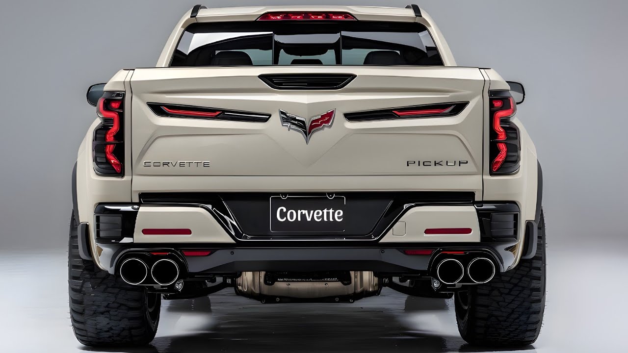 Meet The New 2026 Corvette Pickup Is Here: Supercar Speed Meets Truck ...