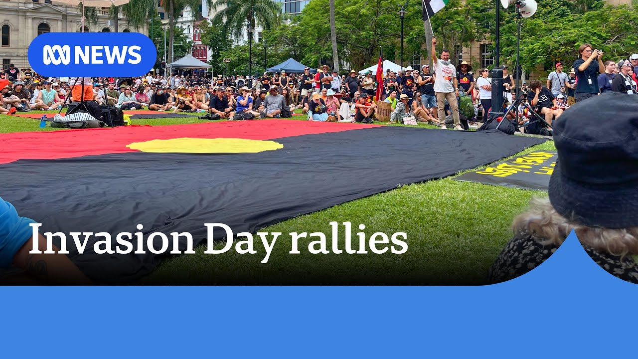 Protesters gather at Invasion Day rallies across the country | ABC News ...