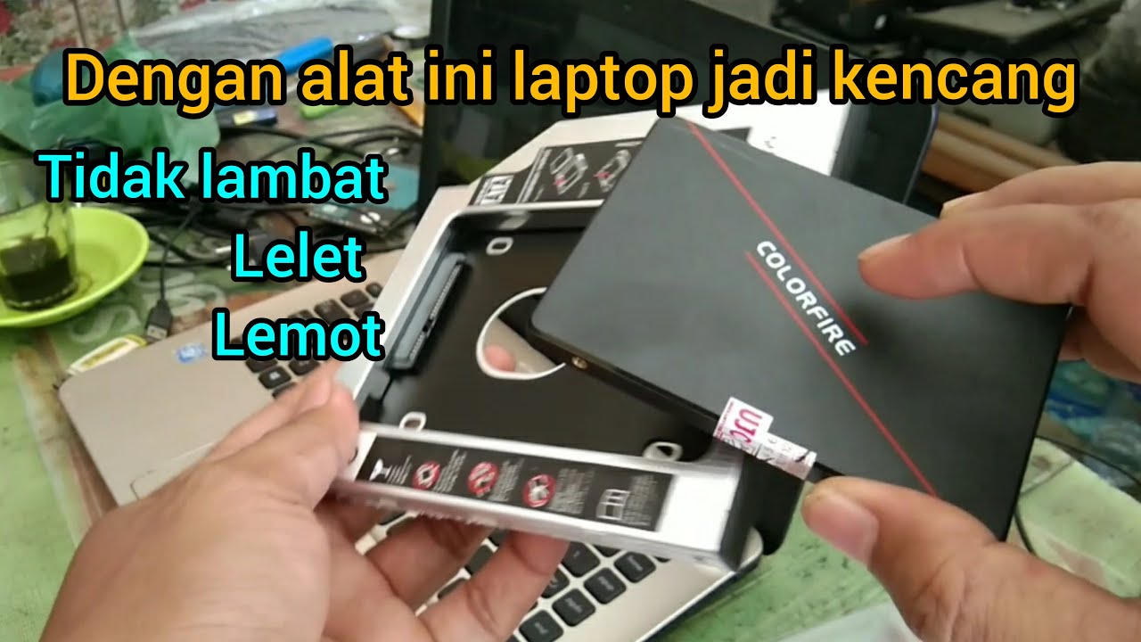 dengan alat ini kinerja laptop jadi cepat tidak lelet dan lemot lagi ...