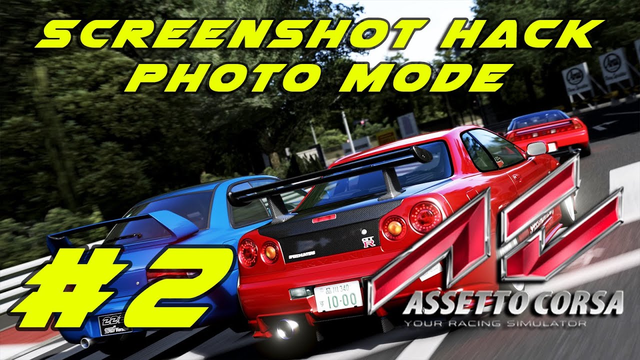 Screenshot Hack | Photo Mode | Assetto Corsa Part 2 - YouTube