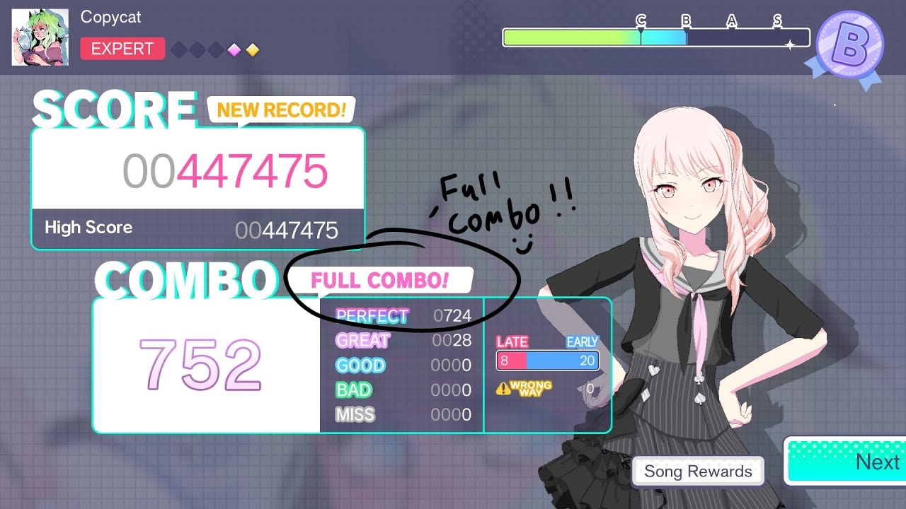 Full combo Copycat on expert | #pjsk #colorfulstage #projectsekai # ...