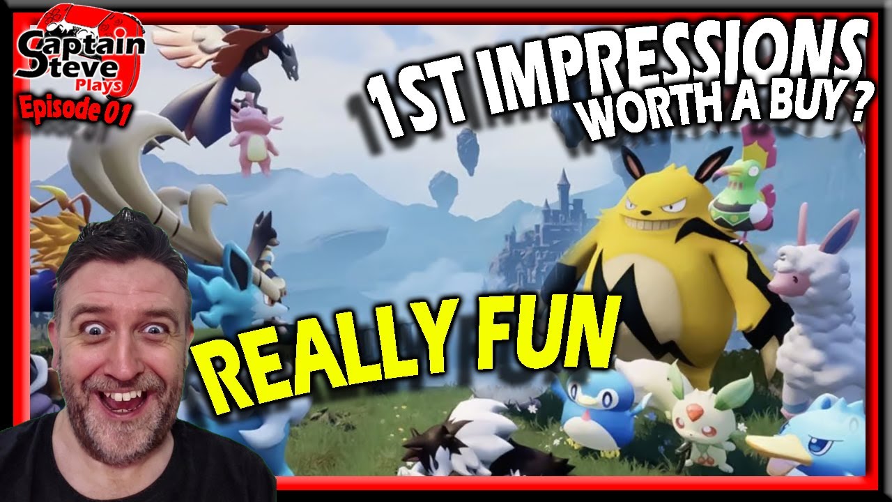 Palworld - 1st Impressions - Worth A Buy - Getting Started - Captain Steve Plays - YouTube