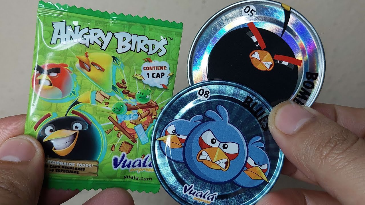 Como Saber Cual Cap Especial Va a Salir? Angry Birds Vuala Sorpresa ...