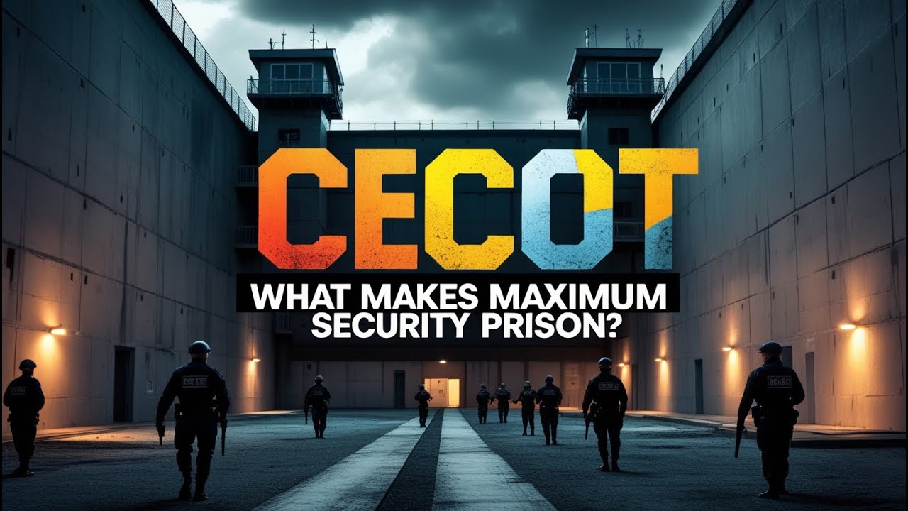 What Makes CECOT The BEST Maximum Security Prison? - YouTube