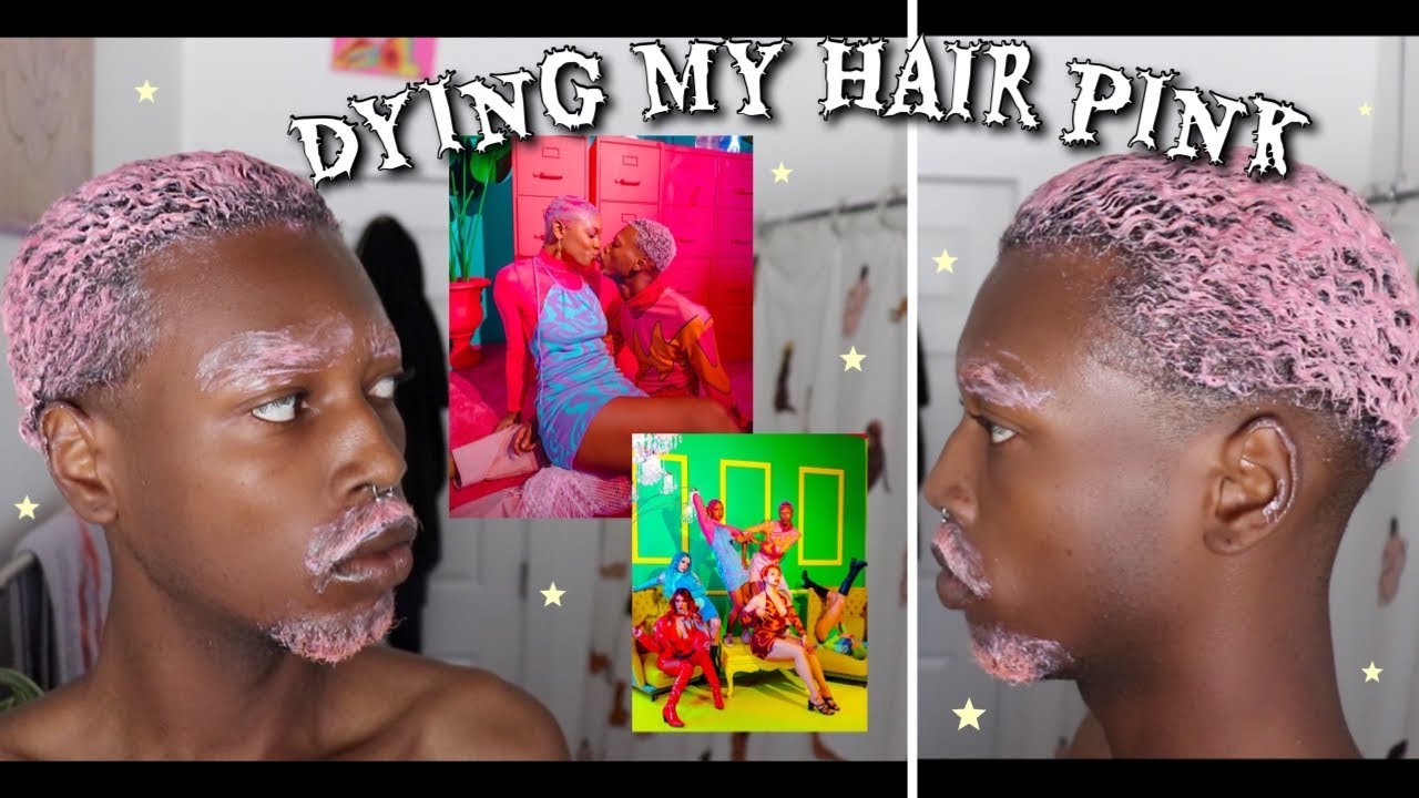 Dying My Hair Pink For A Photoshoot | Using Good Dye Young | Elii Ormond - YouTube