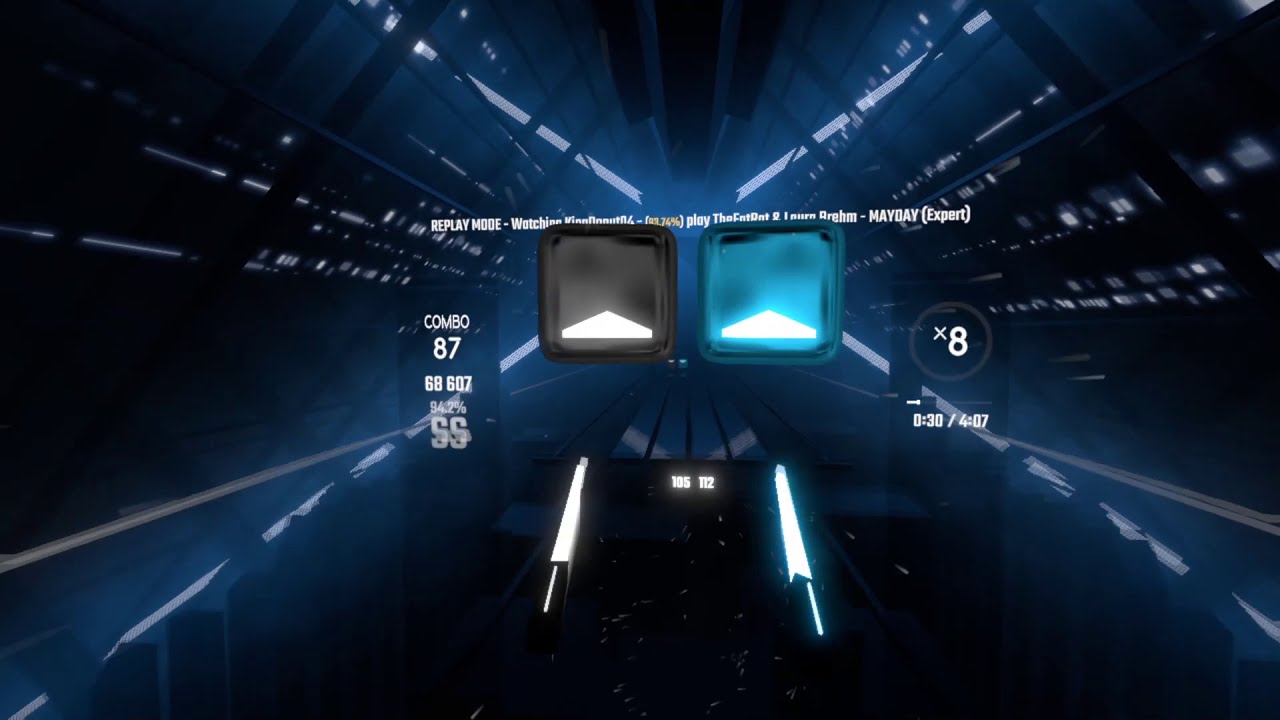 MAYDAY-The Fat Rat ft. Laura Brehm [FULL COMBO] [Expert] - YouTube