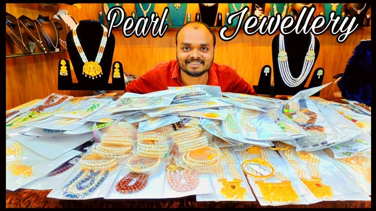 Pearl Jewellery Manufacturer In Kolkata || Perl Jewellery Biggest ...