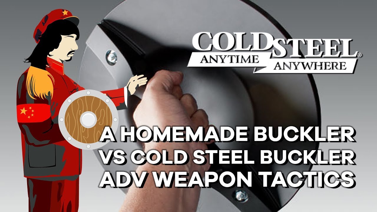 Advanced Weapon Tactics - Homemade Buckler vs. Cold Steel Buckler vs ...