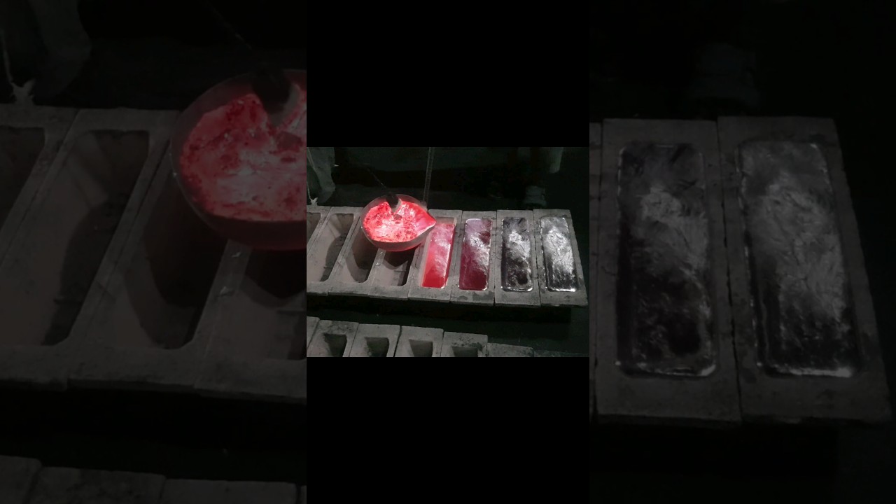 Amazing Proces of Silver Casting| Art of casting| #shortfeed #casting #craft #crafting - YouTube