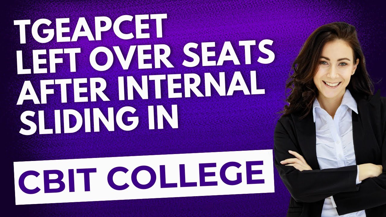 LEFT OVER SEATS AFTER INTERNAL SLIDING IN CBIT COLLEGE - YouTube
