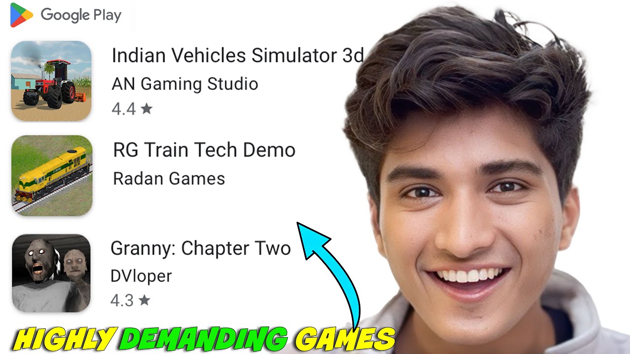 Playing YOUR HIGHLY DEMANDING GAMES from PLAYSTORE! - YouTube