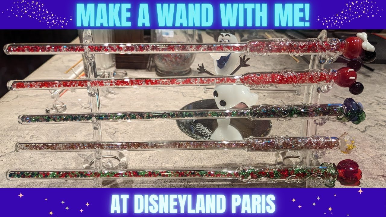 Make a wand in Sleeping Beauty's castle at Disneyland Paris! Full ...