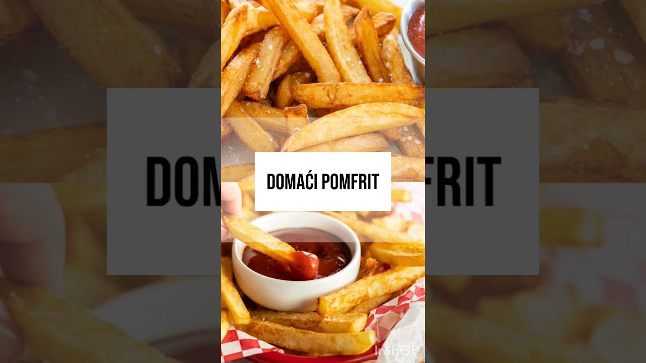 Domaći pomfrit iz friteze na vruć vazduh | Cosori Air Fryer # ...