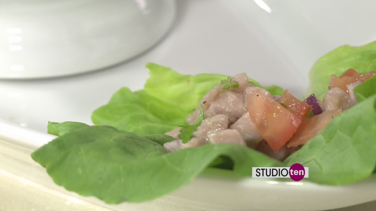 Studio 10: Lemonfish/Cobia Ceviche - YouTube