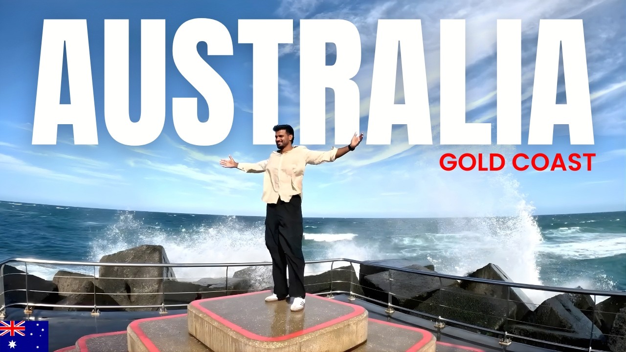 Standing at the Edge of Australia 🇦🇺: Gold Coast - YouTube
