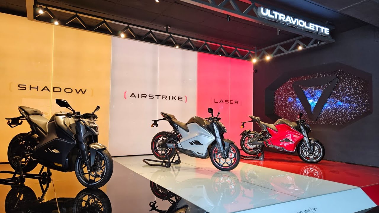 Visiting Ultraviolette Hangar | First Showroom | All Variants & Colors ...